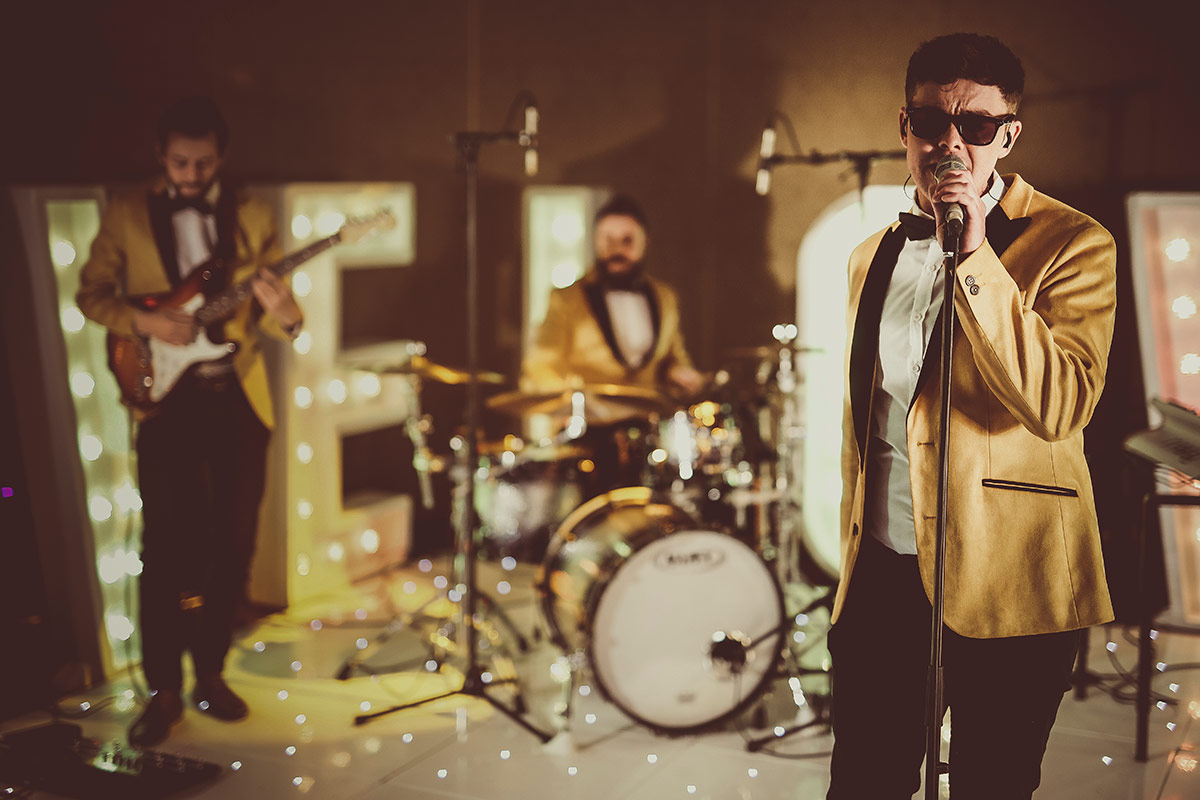 Band Playing Wedding West Midlands Wedding Band For Hire | Four On The